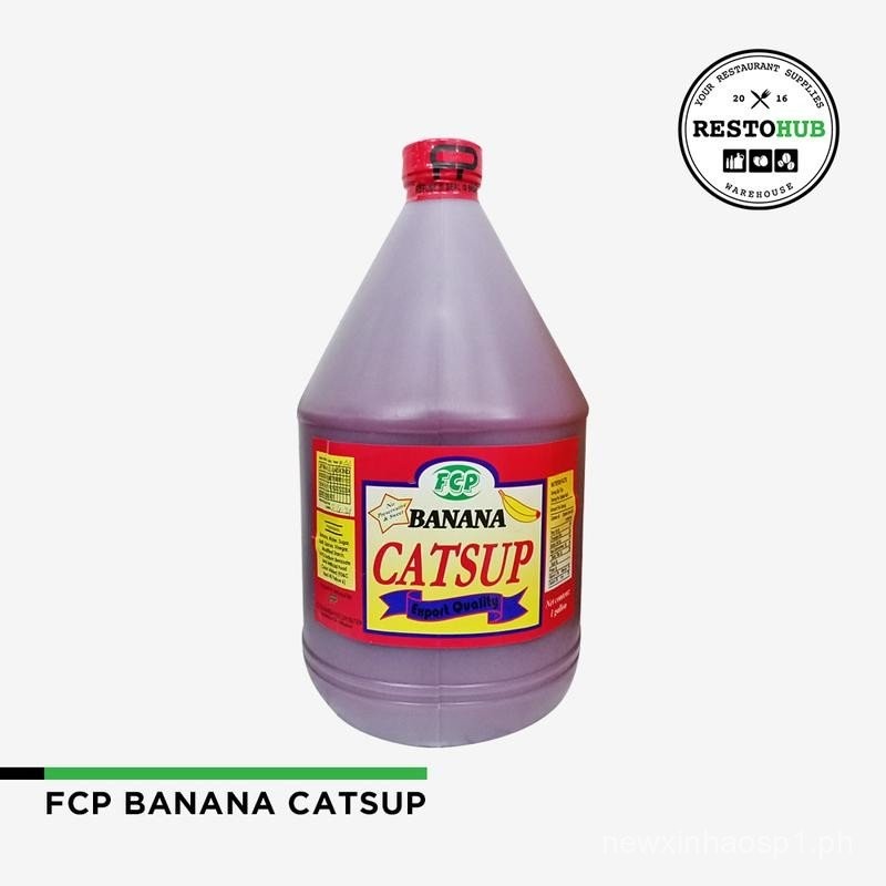 FCP Banana Catsup (1 Gallon) Banana Ketchup / Condiments | Shopee ...