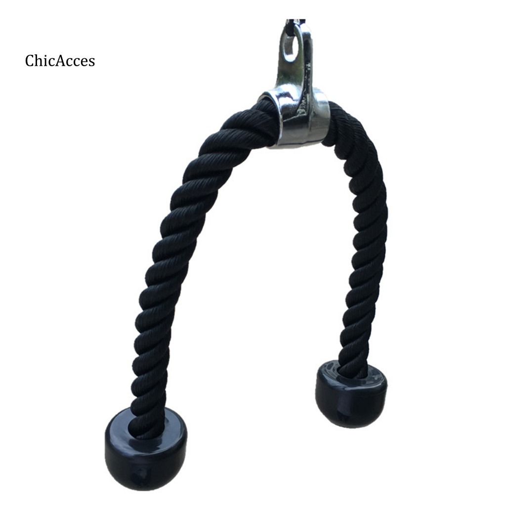 Tricep Training Rope Home Gym Push Pull Cord Bodybuilding Fitness ...