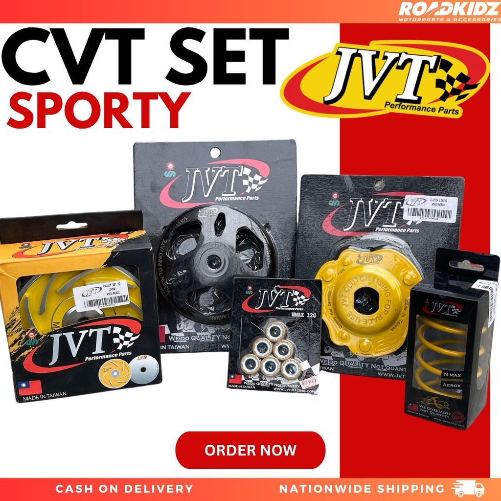 JVT COMPLETE CVT SET SPORTY | Shopee Philippines
