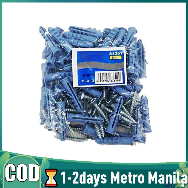 1SET/PACK Tox With screw size:(6#50set,8#50set,10#50set,12#25set ...