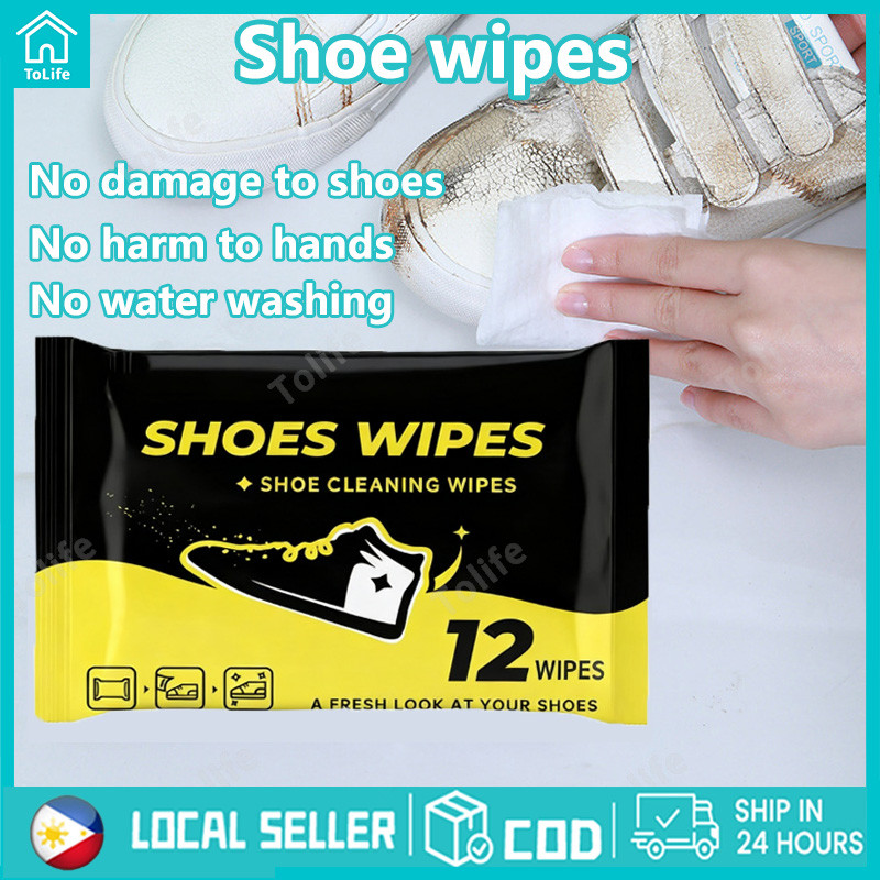 Disposable Shoes Cleaning Wipes Sneakers Shoes Cleaning Care Product ...