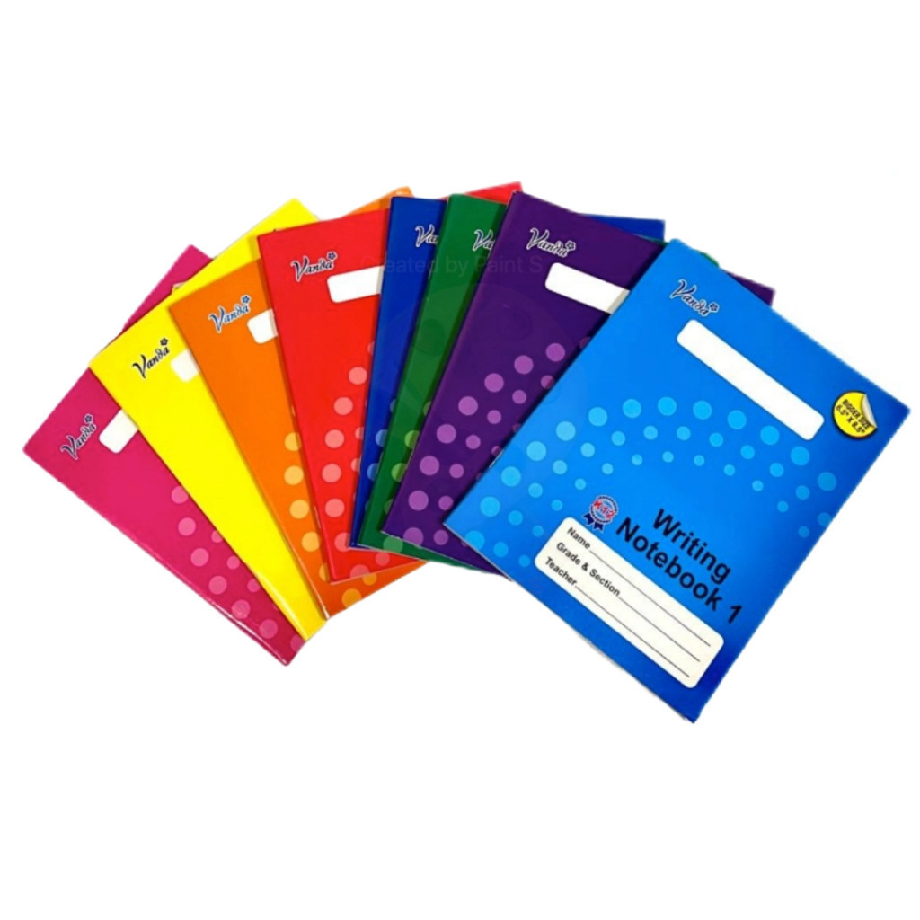 NOTEBOOK SCHOOL SUPPLIES K-12 Writing Notebook Writing 1/Writing2 ...