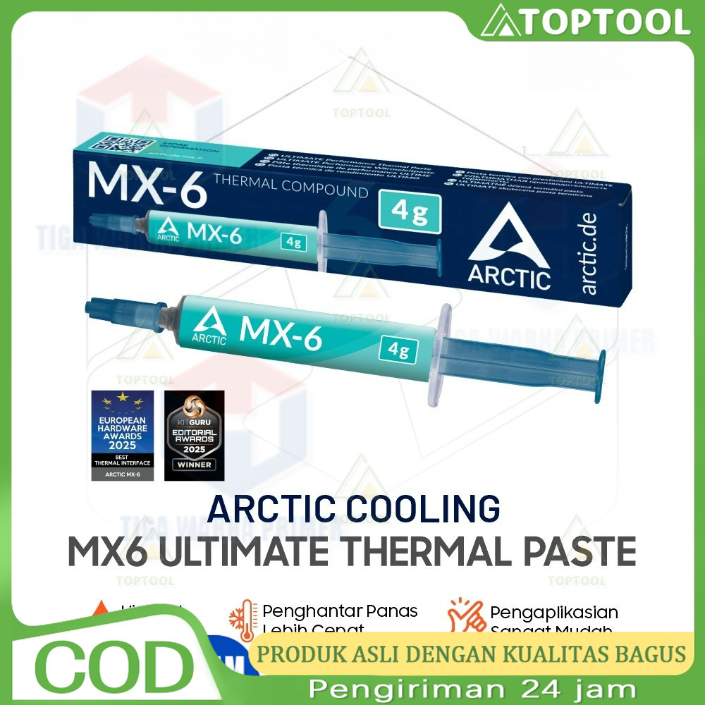 Thermal Paste ARCTIC MX-6 / MX6 ULTIMATE Performance Paste Injection ...