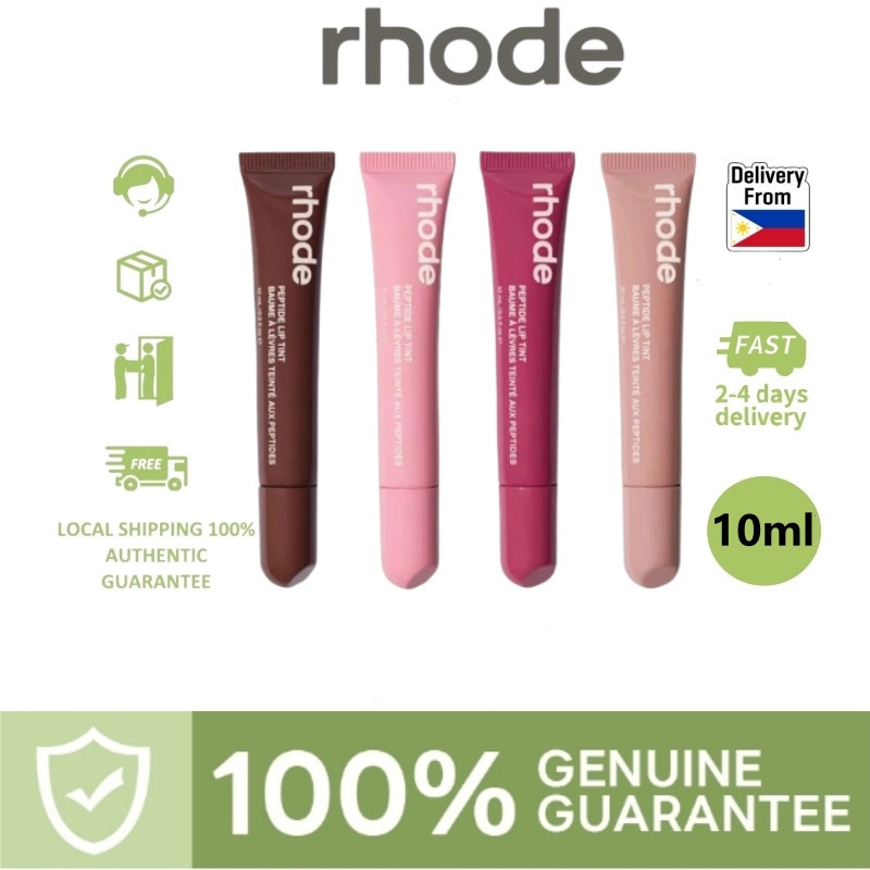 Rhode Peptide Lip Tint and Lip Treatment 10ml Ribbon/Raspberry jelly ...