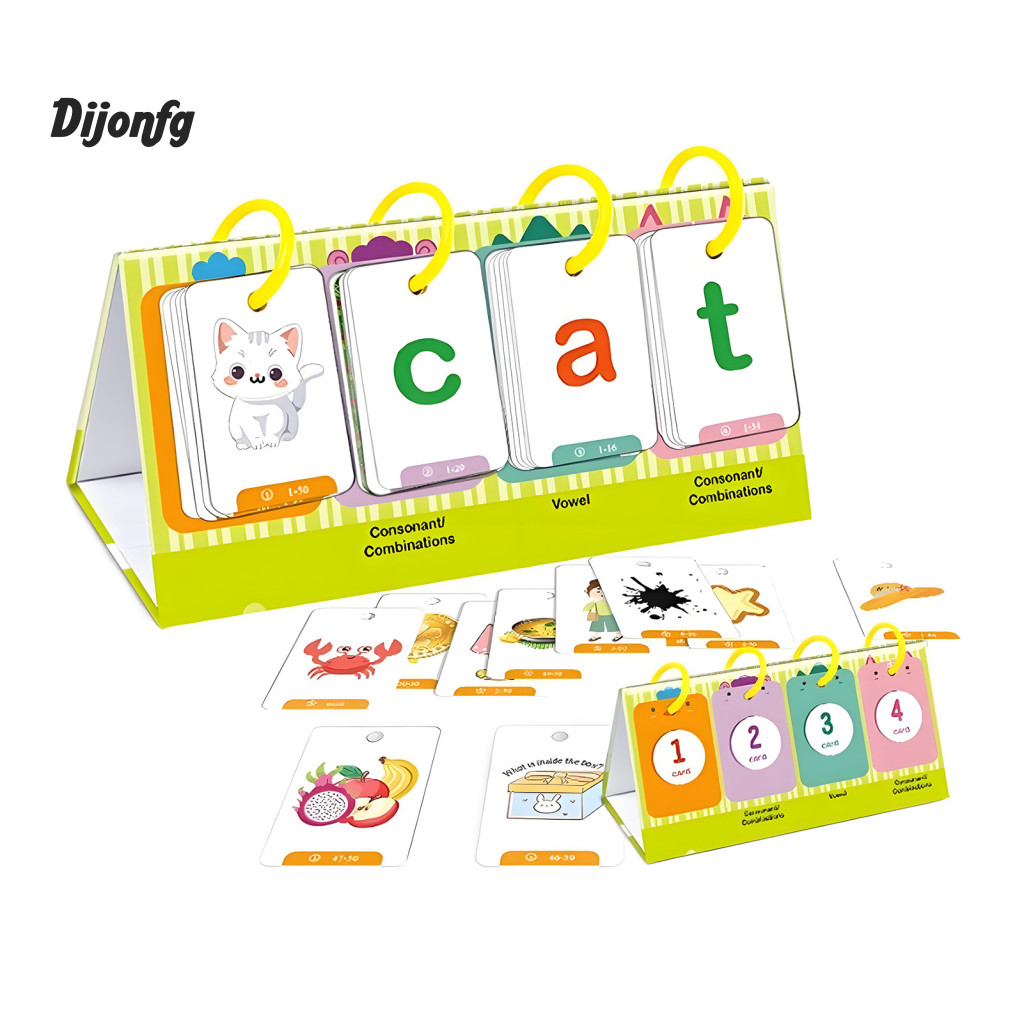 Kids Preschool Learning Toy Cvc Word Blending Board Cvc Word Game for ...