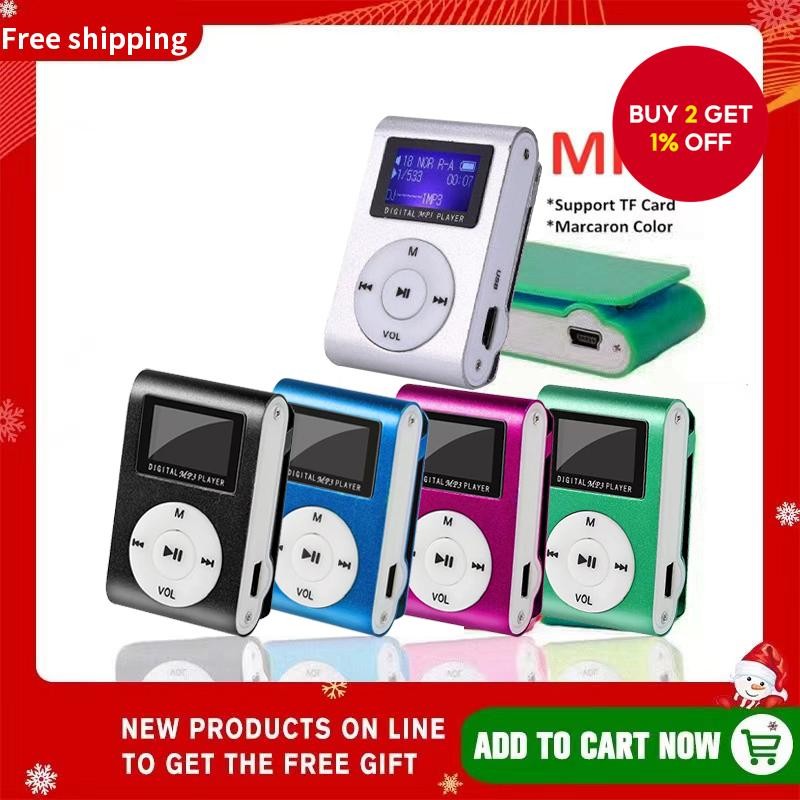 New Hi-Fi Portable MP3 Player with Mini Digital LCD Screen, Sports ...