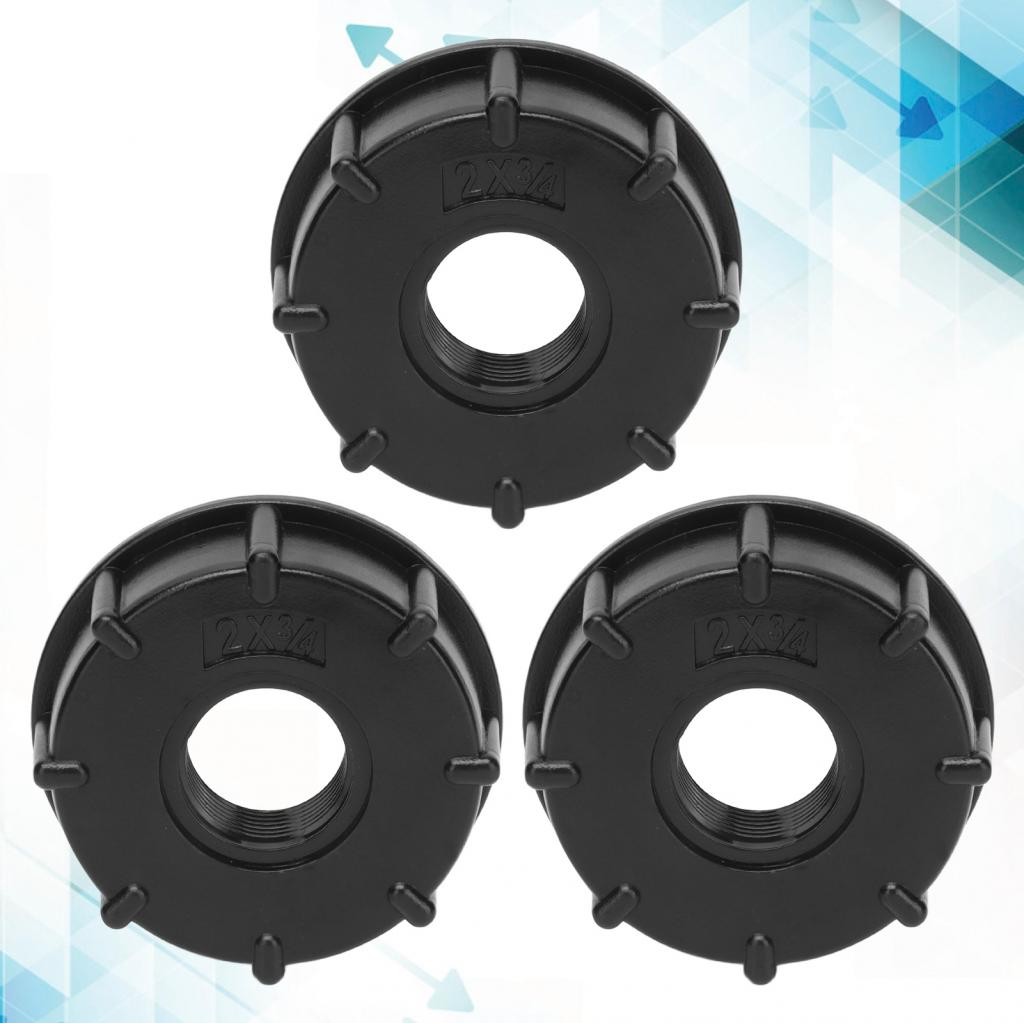 sellwell-PH 3Pcs IBC Tank Connector Coarse Thread Hose Drain Adapter ...