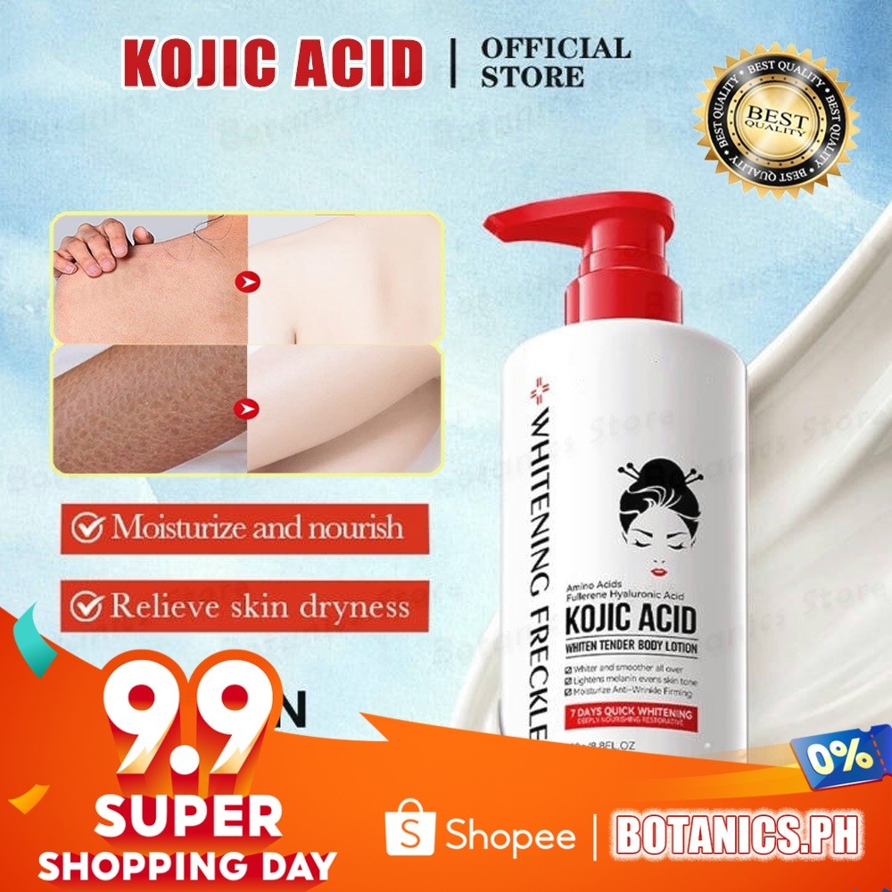 KOJIC ACID Brightening Body Lotion TENDER Lightening Moisturizing ...