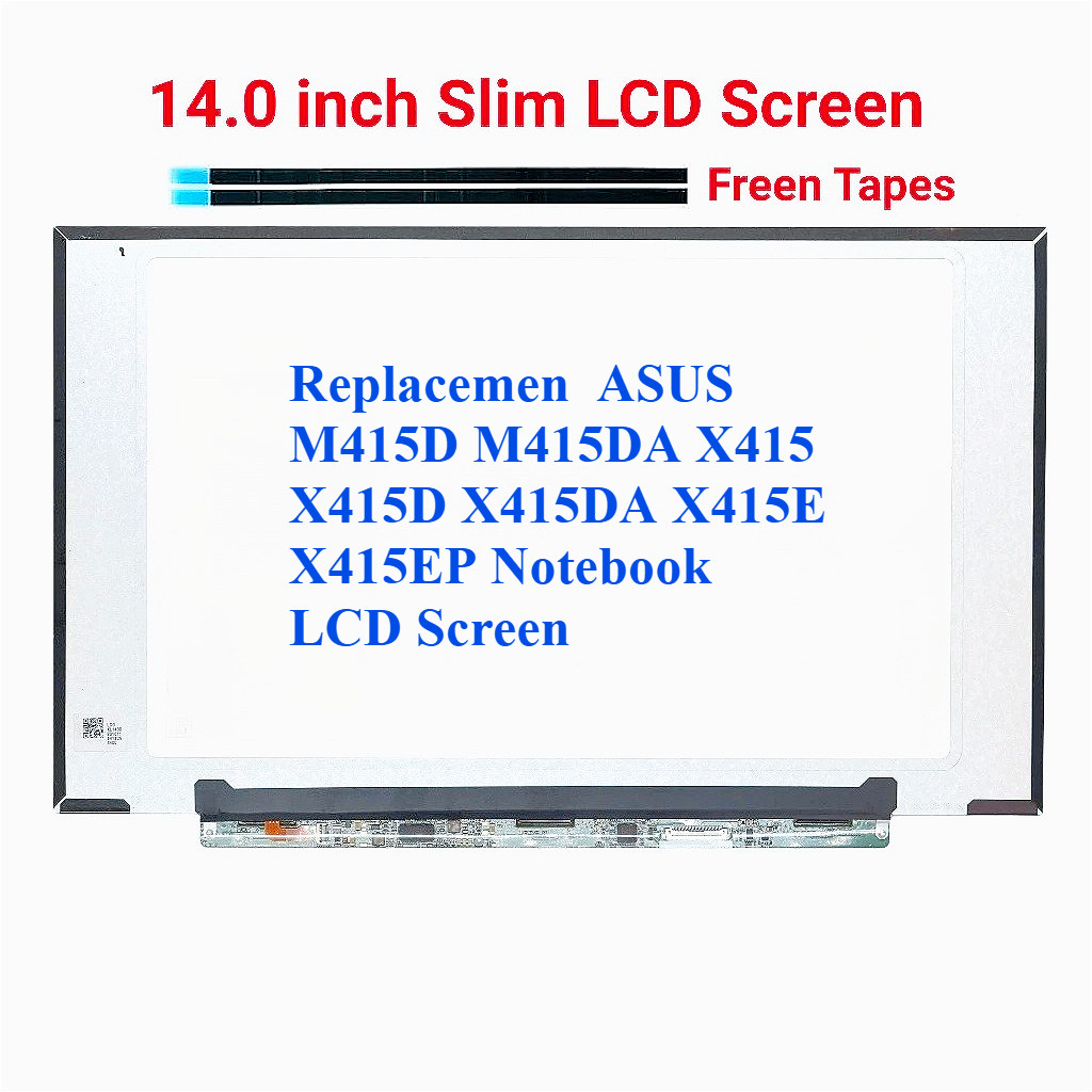 Replacemen ASUS M415D M415DA X415 X415D X415DA X415E X415EP Laptop LCD ...