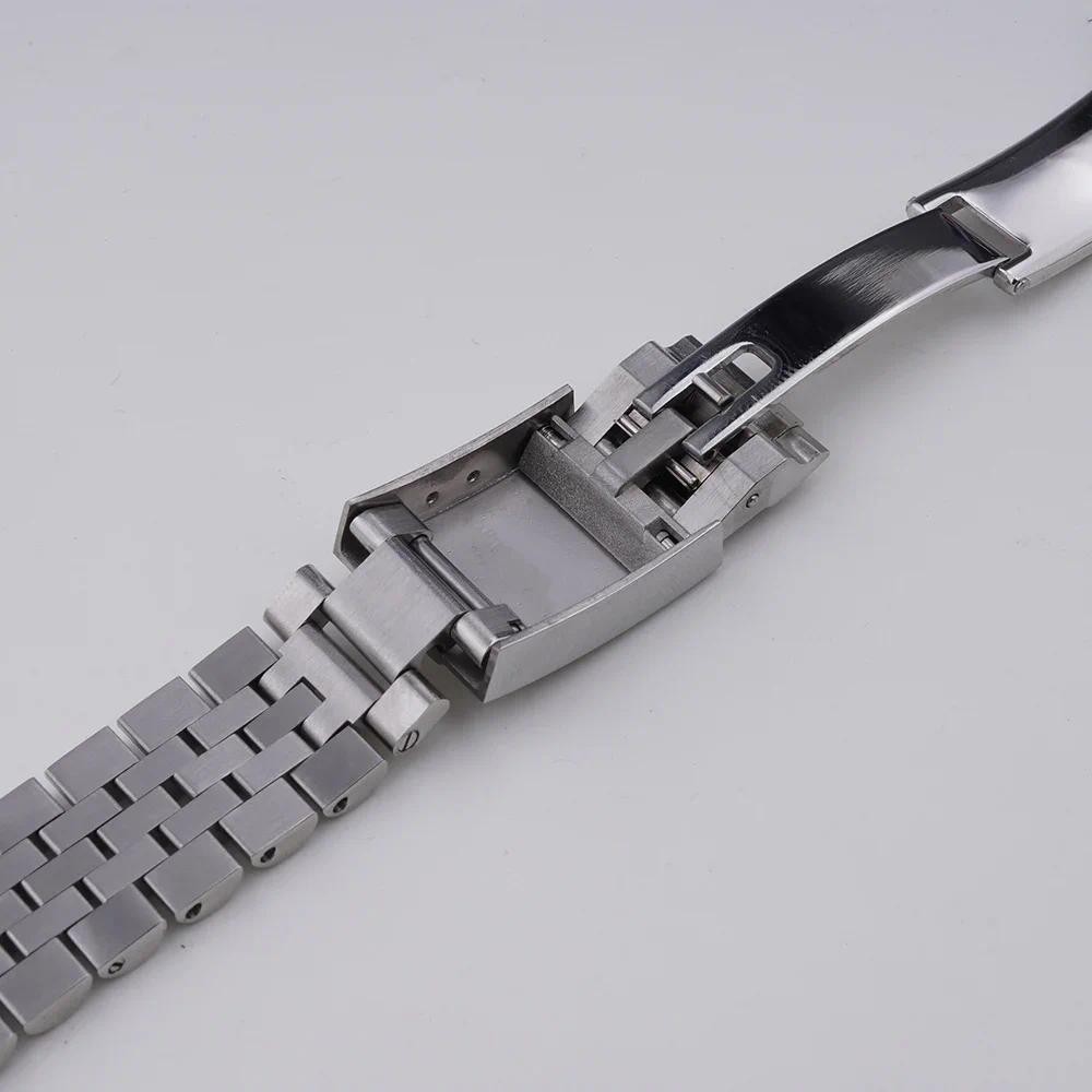 22mm Jubilee strap For Seiko 5 Sports GMT SSK001 003 005 027 033 035 ...