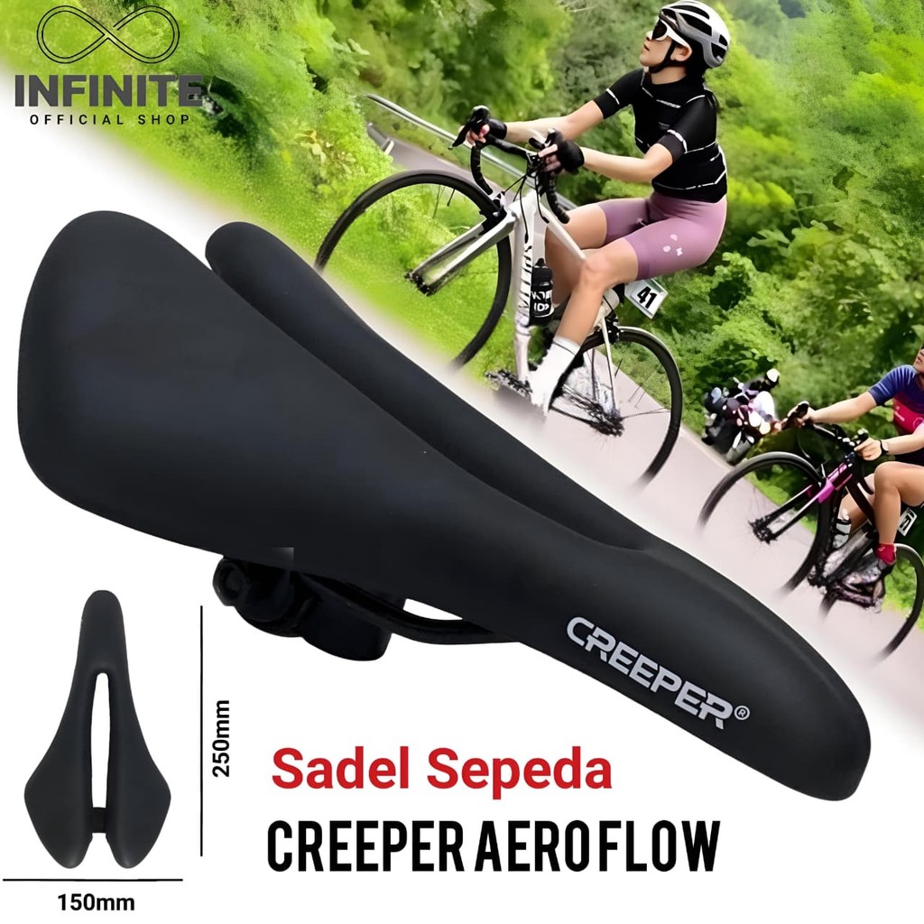 Soft Bicycle Saddle Bicycle Roadbike Mtb CREEPER Aero Flow Cycling ...