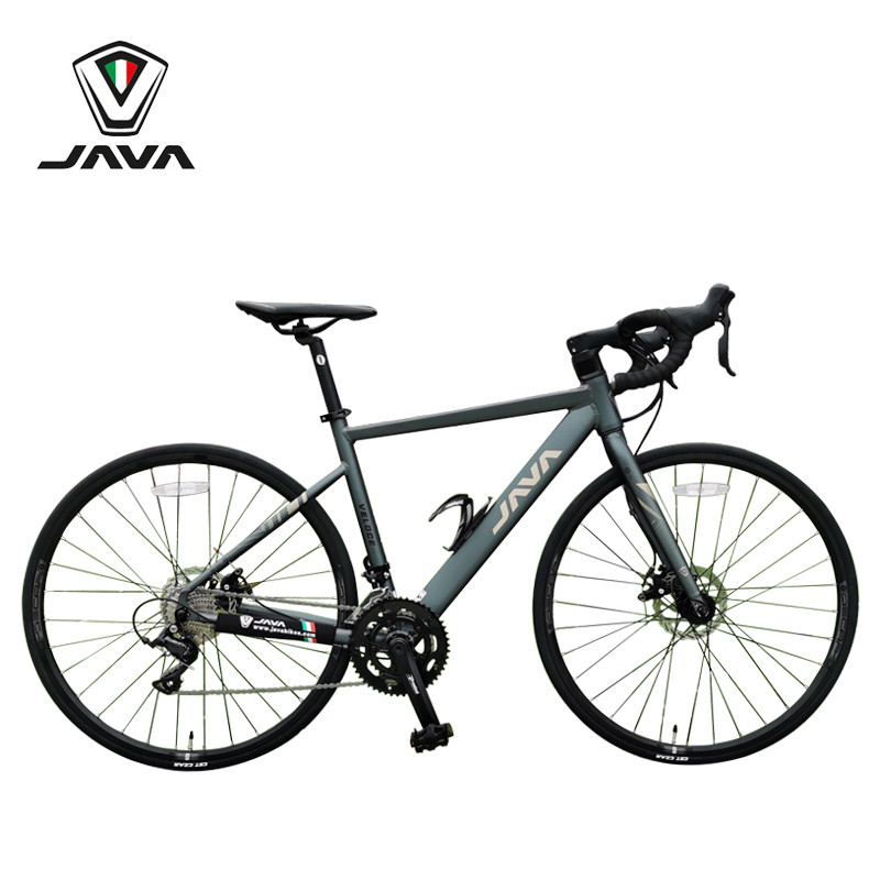 JAVA Road Bike Aluminum Alloy Disc Brake 18 Shift Gear Lever Racing Men ...