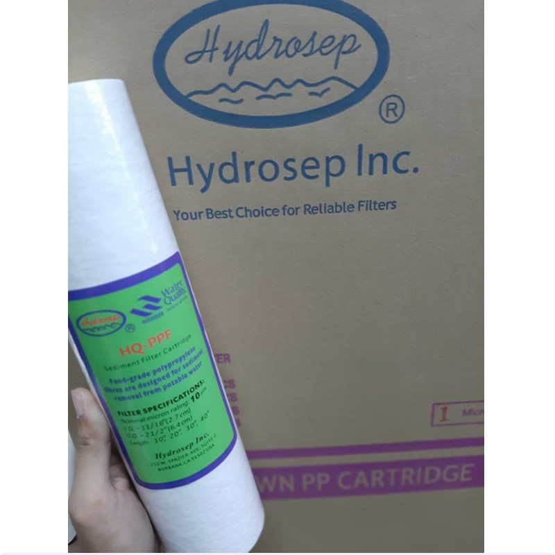 1BOX/50PCS Hydrosep/Hydropure Sediment Filter 10" SL 1 Micron/5 Micron ...