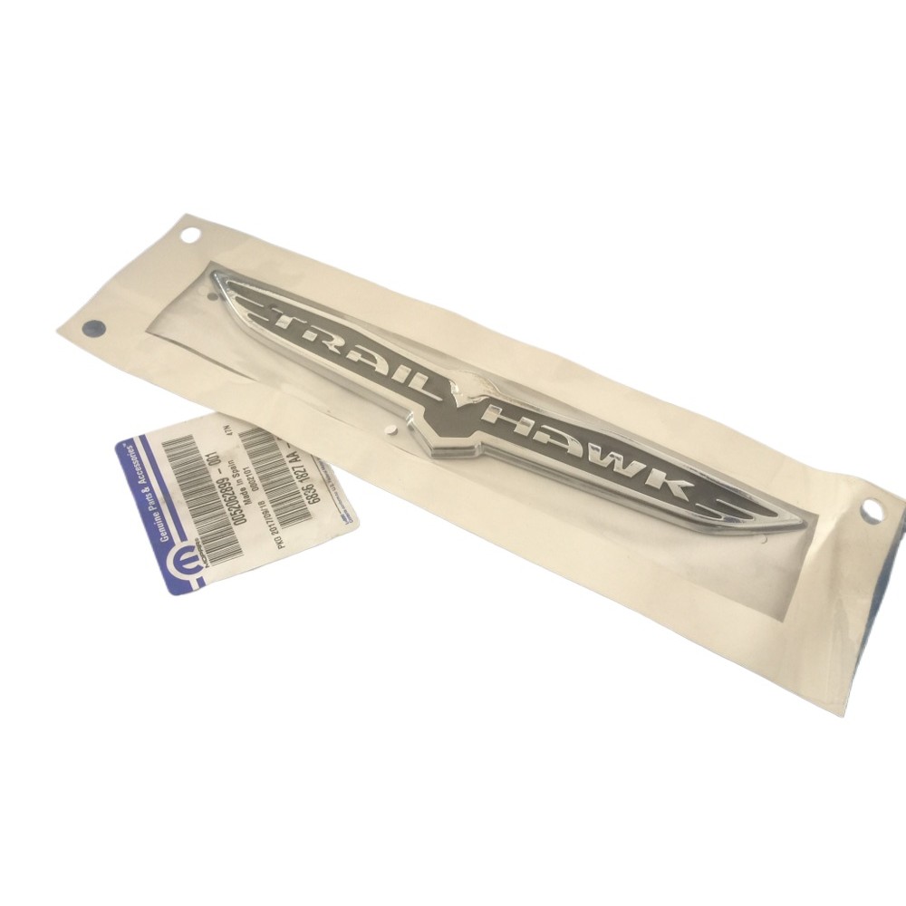Jeep Grand Cherokee logo TRAIL HAWK logo (black) Mopar accessories ...