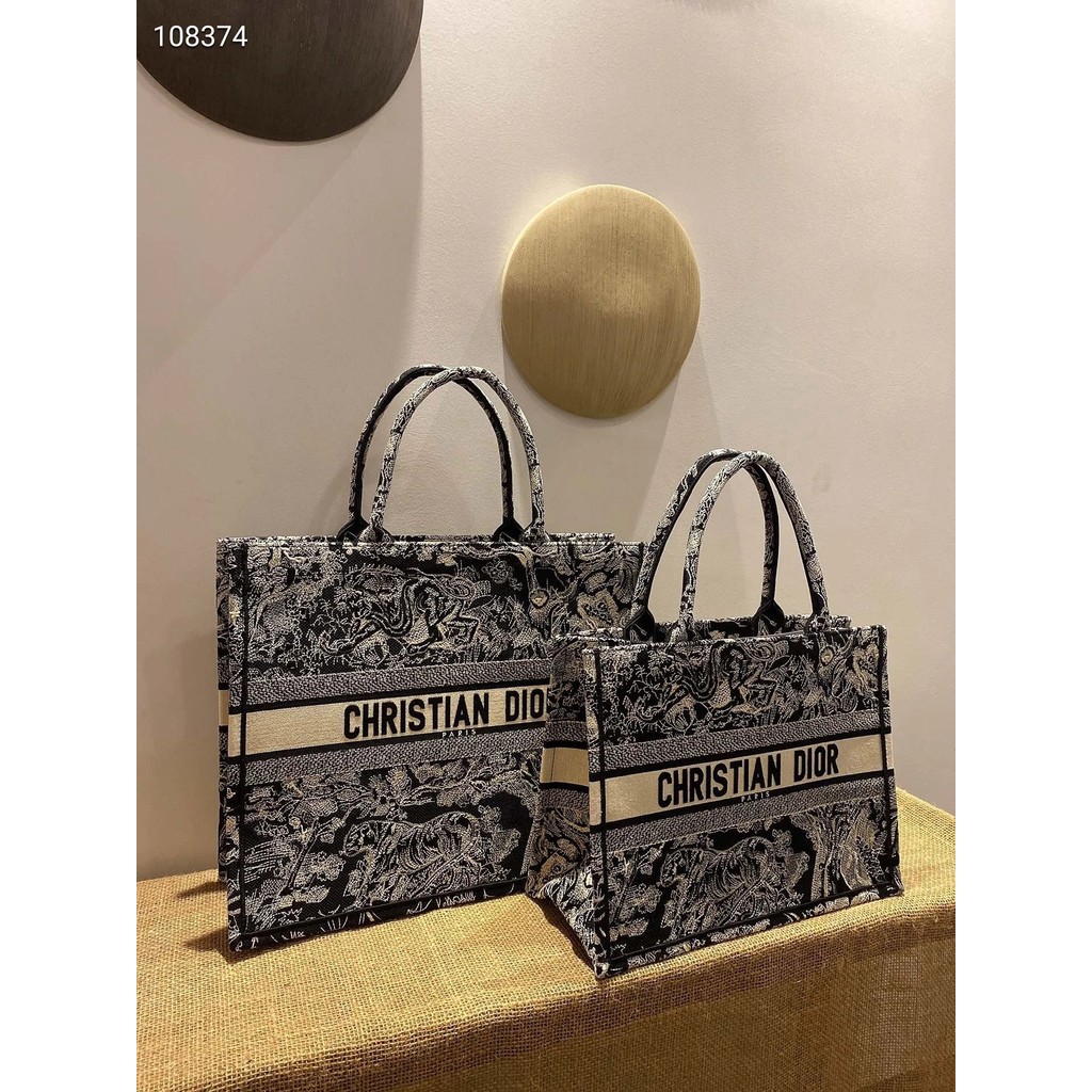 Dior book tote Striped Pink DR-08 This Style Book Tote Handbags ...