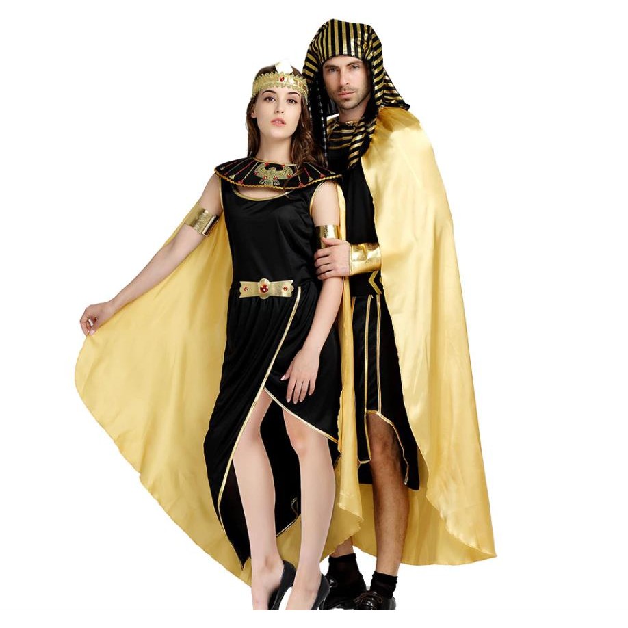 Halloween Ancient Egypt Egyptian Pharaoh Ramses Costume for Men King ...