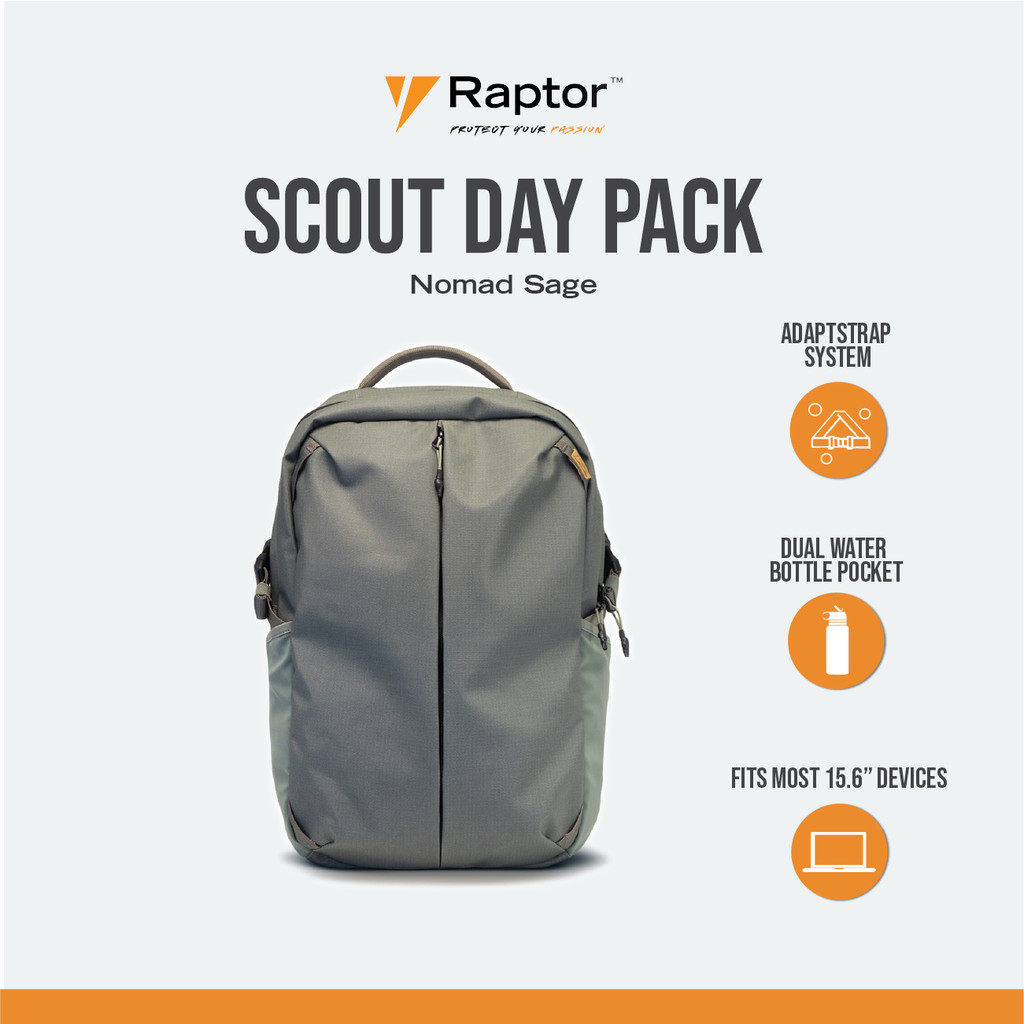 Raptor Scout Day Backpack | Raptor PH | Shopee Philippines