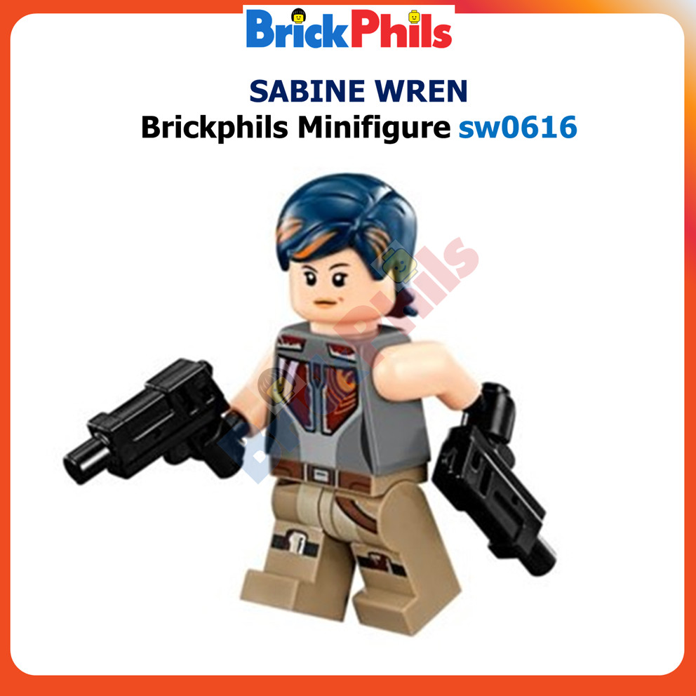 Brickphils Star Wars Minifigure sw0616 Sabine Wren | Shopee Philippines