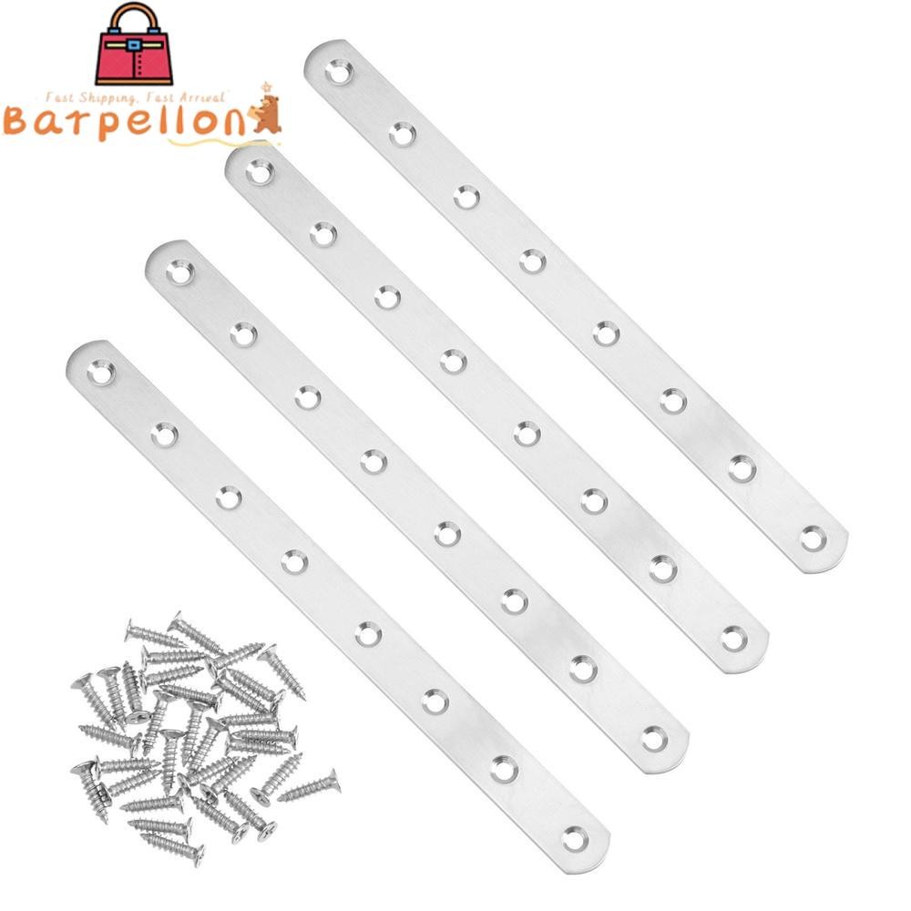 BARPELLON Flat Bars Stainless Steel 2.5-mm Thick Mending Plates 10 Inch ...