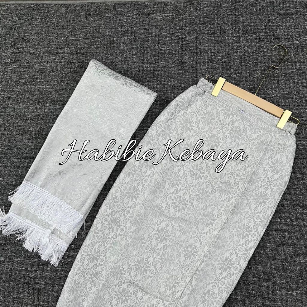 FERNISTYLE SONGKET SKIRT AND SHAWL SET/SONGKET SKIRT AND SHAWL SET ...