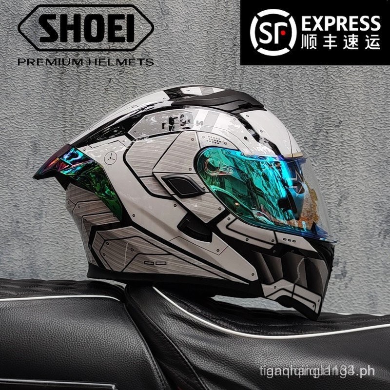 Japan SHOEI Motorcycle Helmet for Men and Women, Open Face Helmet ...