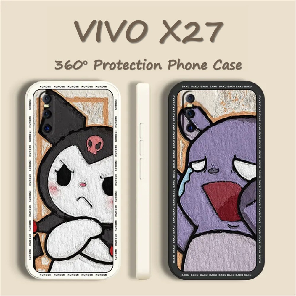 【超值】For VIVO X27 Case Silicone Full Cover Phone Case Cover Creative ...