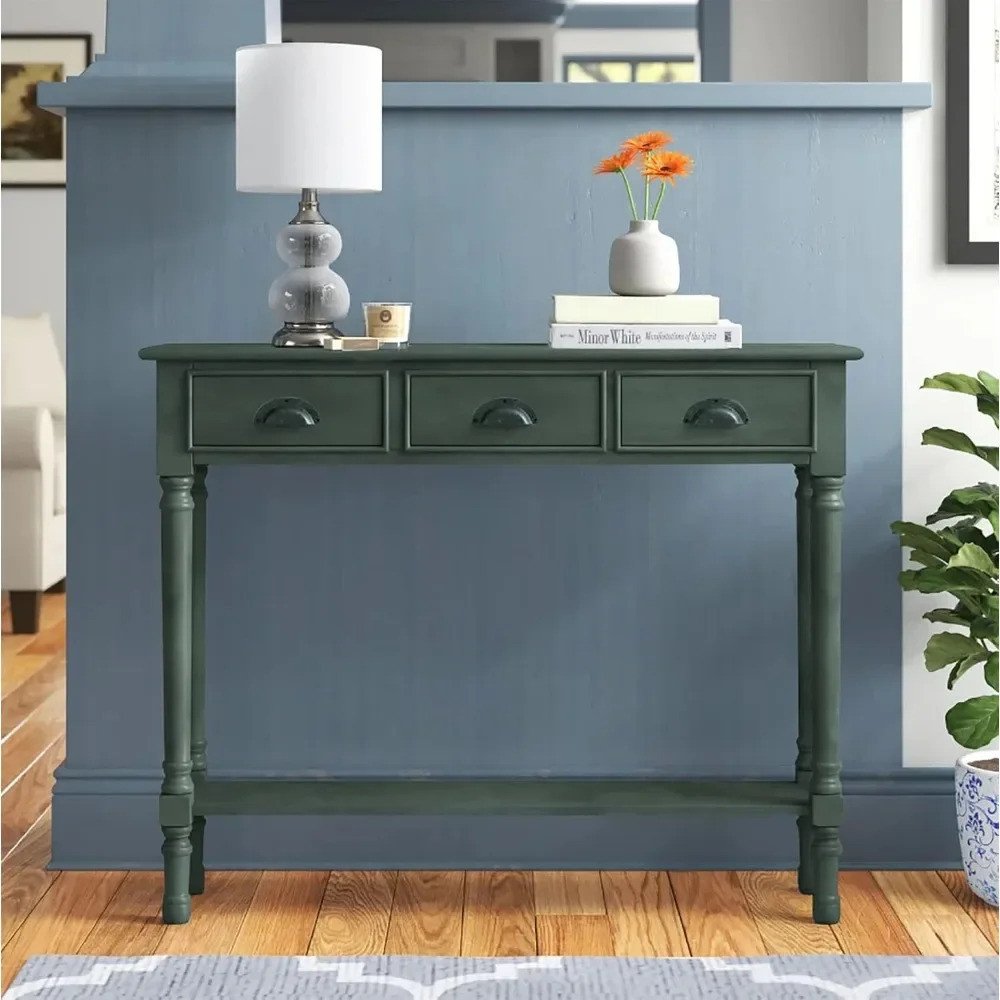 Modern Burlington Console Table With 3 Drawers | Shopee Philippines