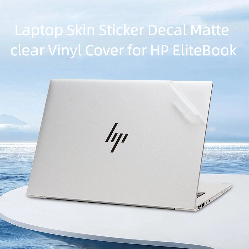 Laptop Skin Sticker Decal Matte clear Vinyl Cover for HP EliteBook 845 ...