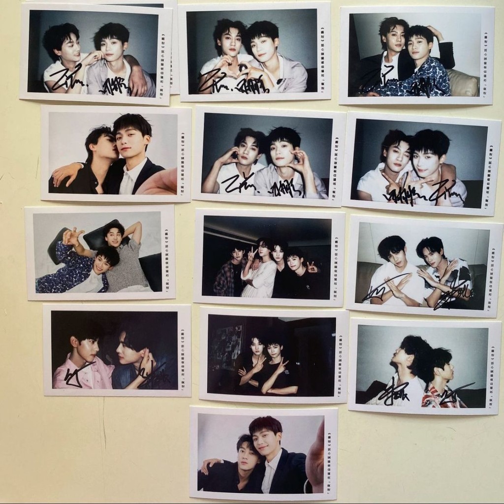 Reverse love Polaroid 10cm Photocard 20 Sheets with text Not Repetitive ...