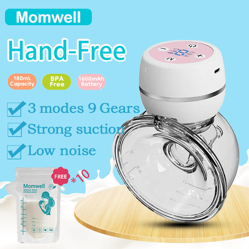 Dr.spock Wearable Electric Breast Pump Hands-Free Breast Massager ...