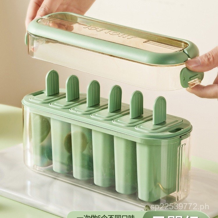 Homemade Box Ice Pops Ice Cream Ice Lolly Ice Cream Mold Ice Block Ice ...