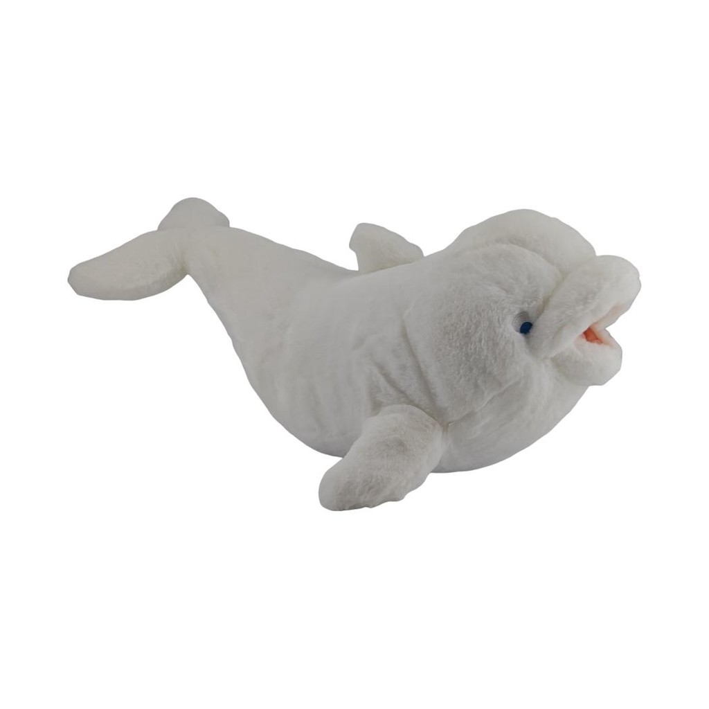 MINISO 23.5in. Ocean Plush Toy (Open Mouth)(White Dolphin) | Shopee ...