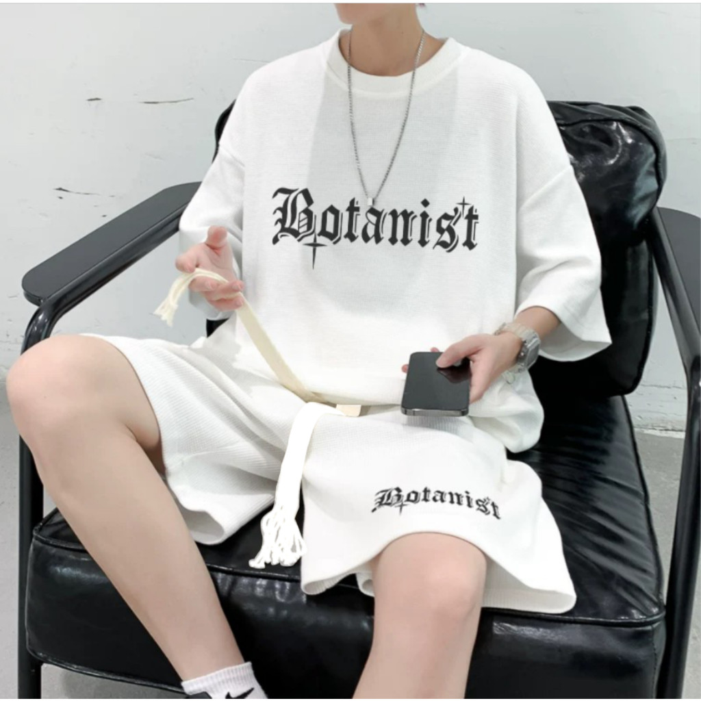 JS.FASHION TZ28 All Cotton Shirt and Pants Set 100% Quality Oversize ...