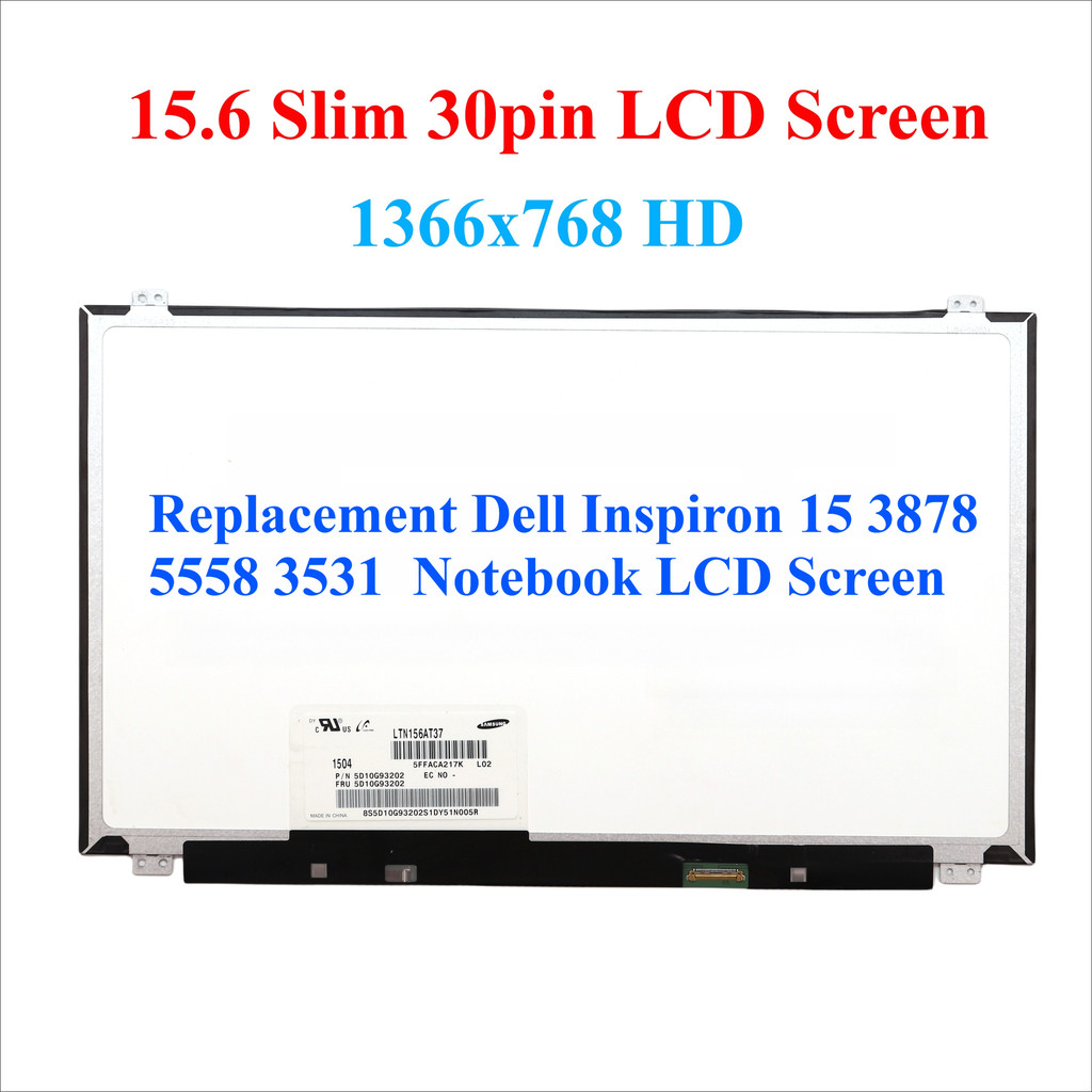 Replacement Dell Inspiron 15 3878 5558 3531 Notebook LCD Screen ...