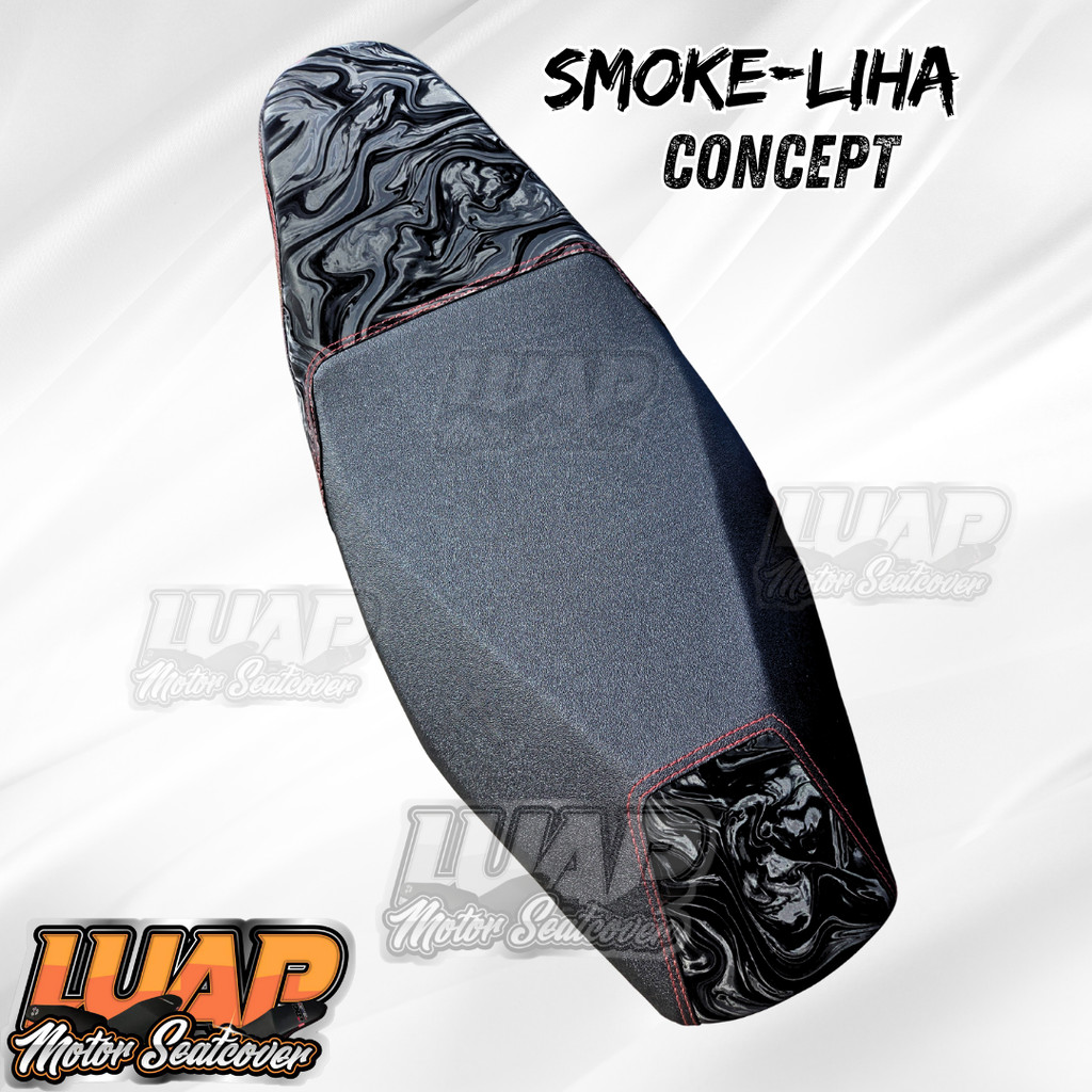 SMOKE INDO CONCEPT SEAT COVER HONDA CLICK NMAX AEROX BEAT | Shopee ...