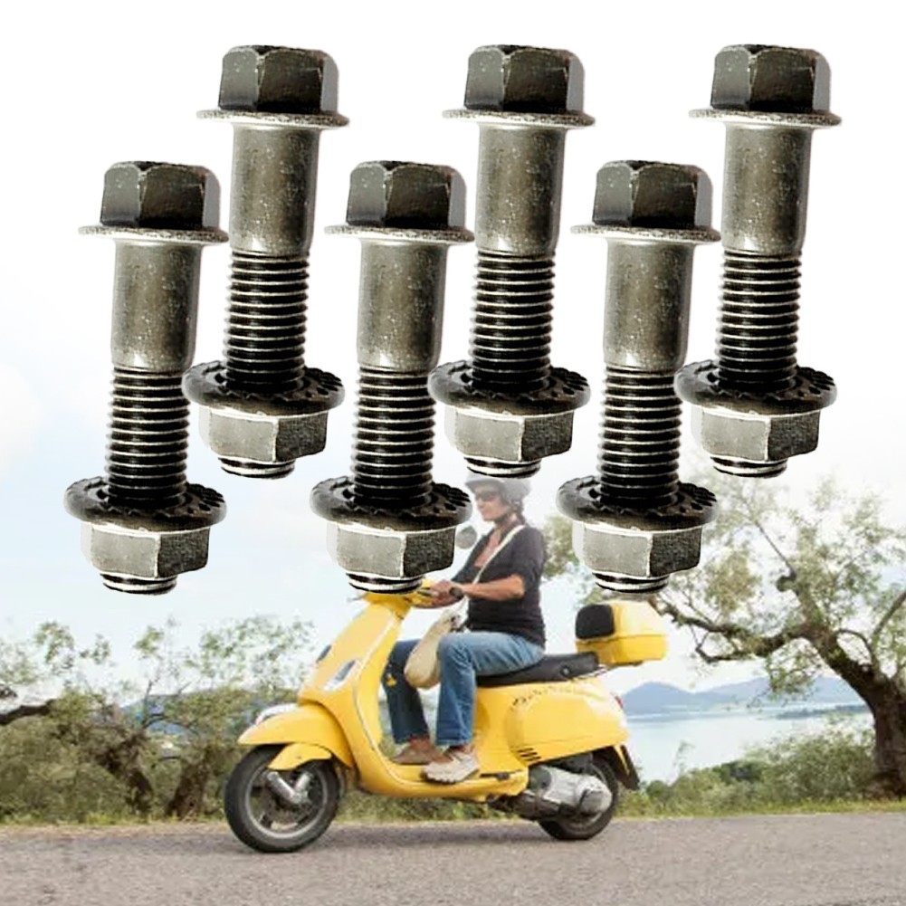 【COD】6PCS M10 x 40mm Head Bolts ebike Shock Absorbers turnilyo Electric ...