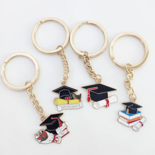Graduation Gift Metal Keychain – Bouquet Design Gift for Students ...