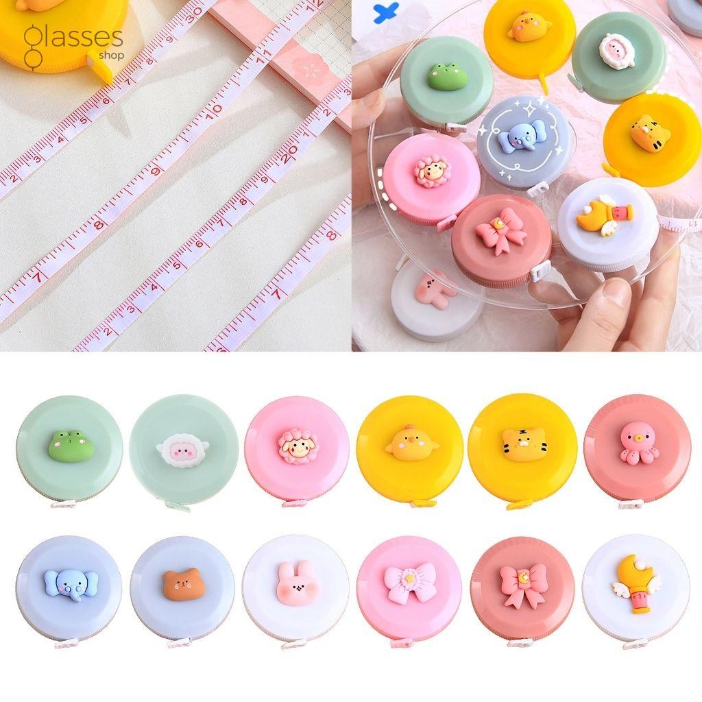 Mini Cartoon Measuring Tape - Cute Elephant Portable Ruler | Shopee ...