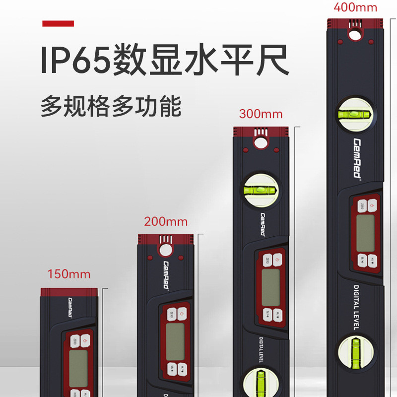 Electronic Digital Level Gauge Small Slope Gauge Aluminum Alloy ...