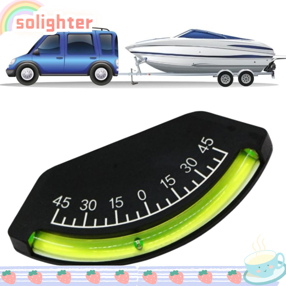 SOLIGHTER Inclinometer, -45 To +45 Degrees Easy To Read Level Gauge ...