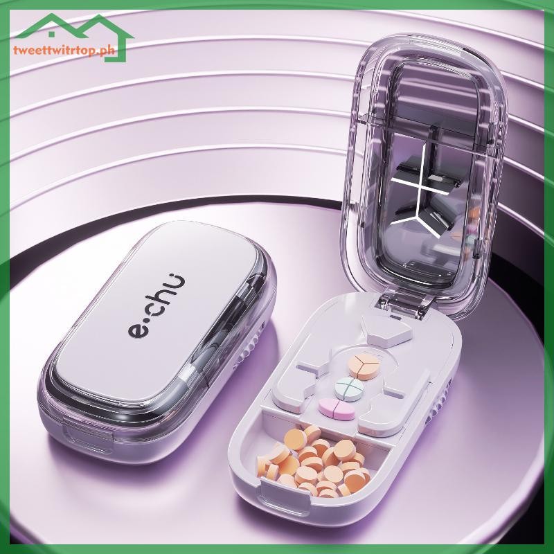 TRTOP 3in1 Medicine Cutter Precise Cutting Into Half / Third / Quarter ...