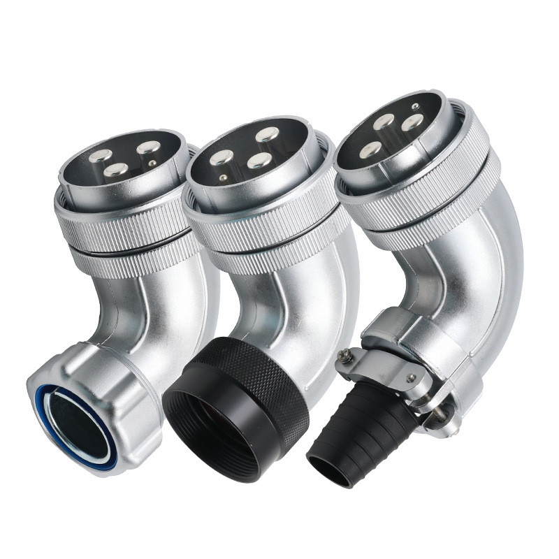 Single Curved Aviation Plug WS55 4Core7Core40Core53Core61Core TR TS TC ...