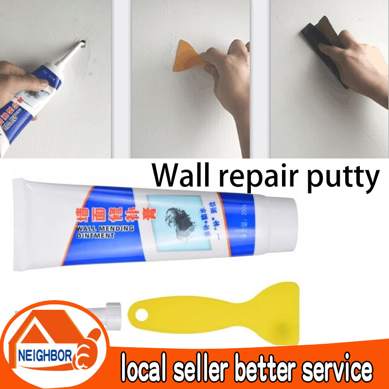 Wall Repair Paste Set Ointment White Wall Seamless Repair Cream For ...