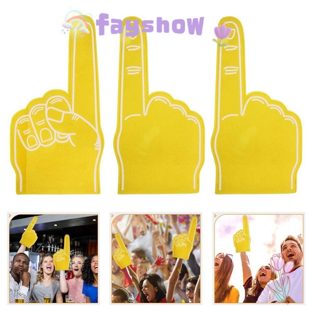 FAYSHOW2 1Pcs Cheering Hand, EVA Atmosphere Cheering Event Giant Foam ...
