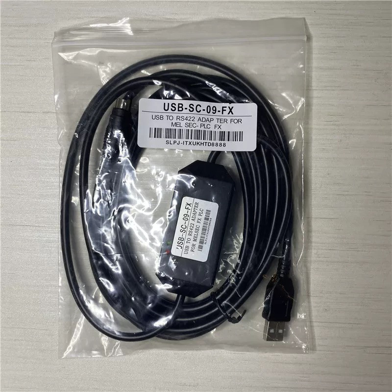 Suitable for Mitsubishi PLC Programming Cable FX3U/1N/2N Data Cable ...