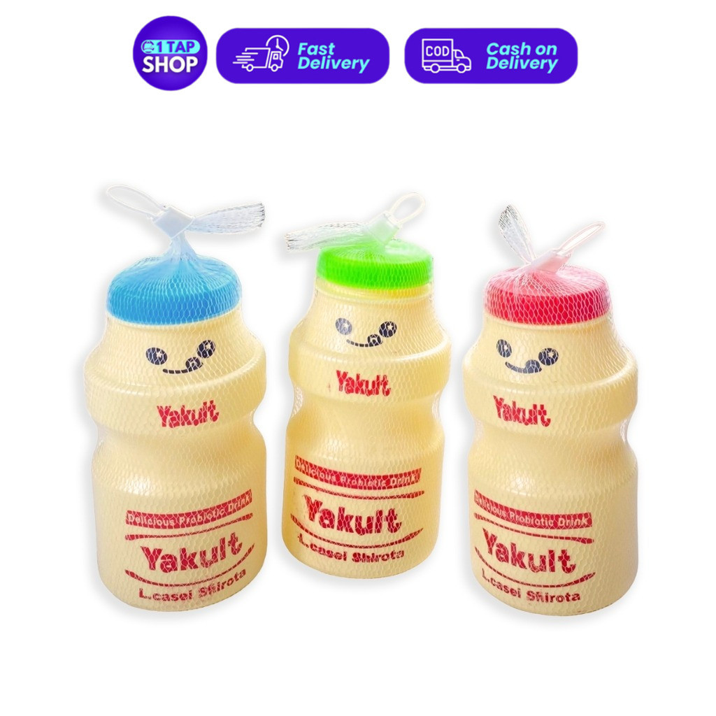 1TapShop Yakult Bottle Coin Bank Reusable Plastic Alkansya for Daily ...