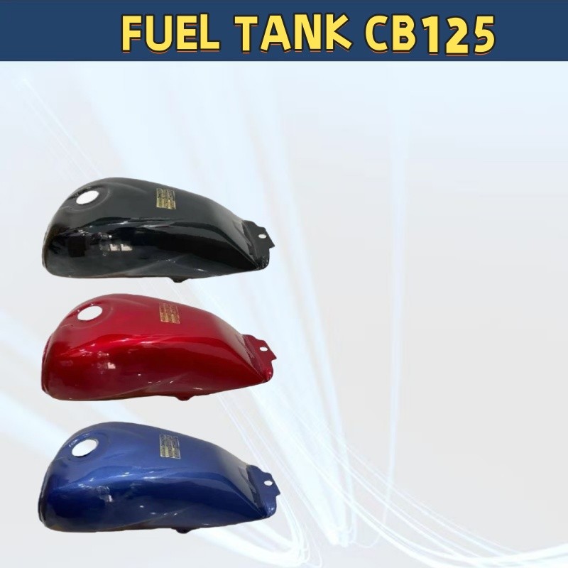 Motorcycle Fuel Tank - CB125 (Black/Blue/Red) | Shopee Philippines