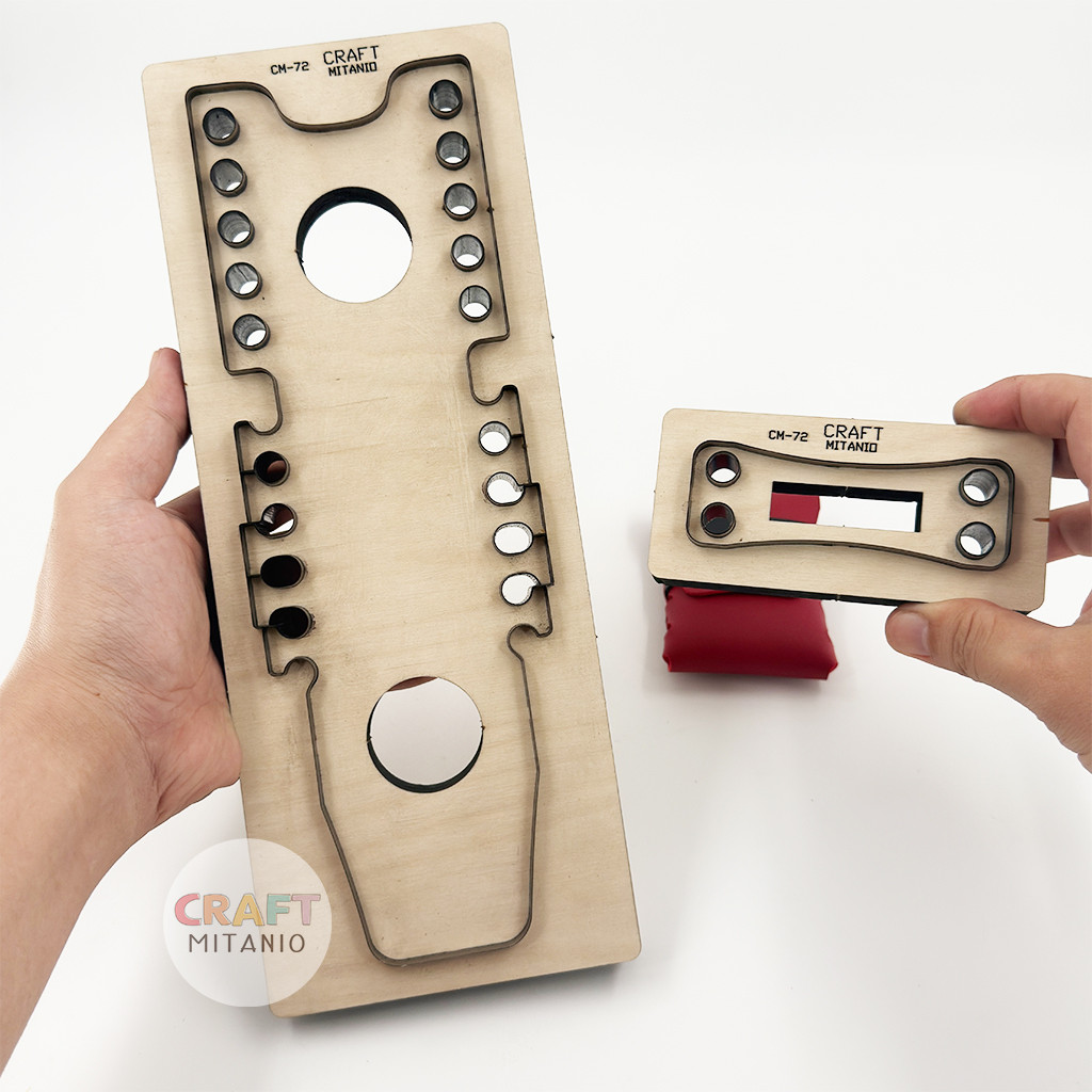 Card Holder (Style A) NO HARDWARE NEEDED | NO SEW | Blade Die Cutter ...