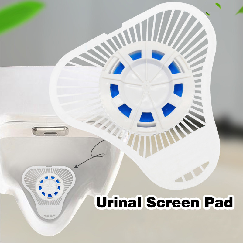 Urinal Deodorant Screen Mat Triangle Urinal Deodorizer Filter Screen ...