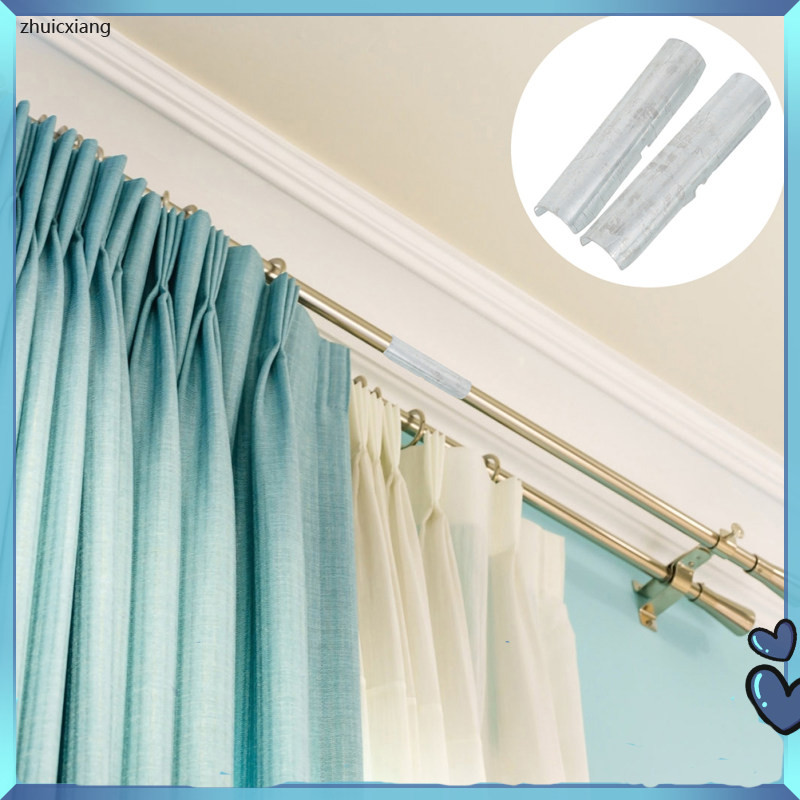 4 Pcs Curtain Accessories Corner Rod Connector Bracket Zinc Alloy ...